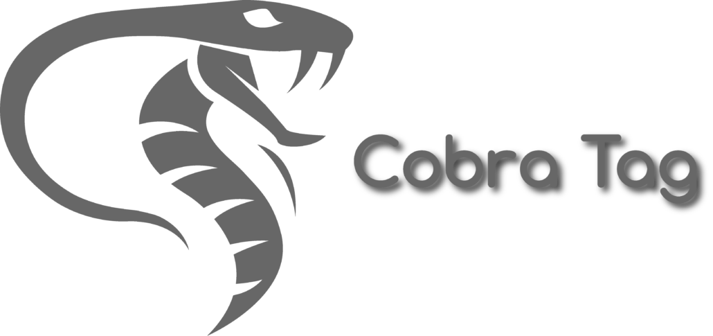 COBRA TAG • RF • Antraciet • 68 x 20 x 20 mm • Superlock