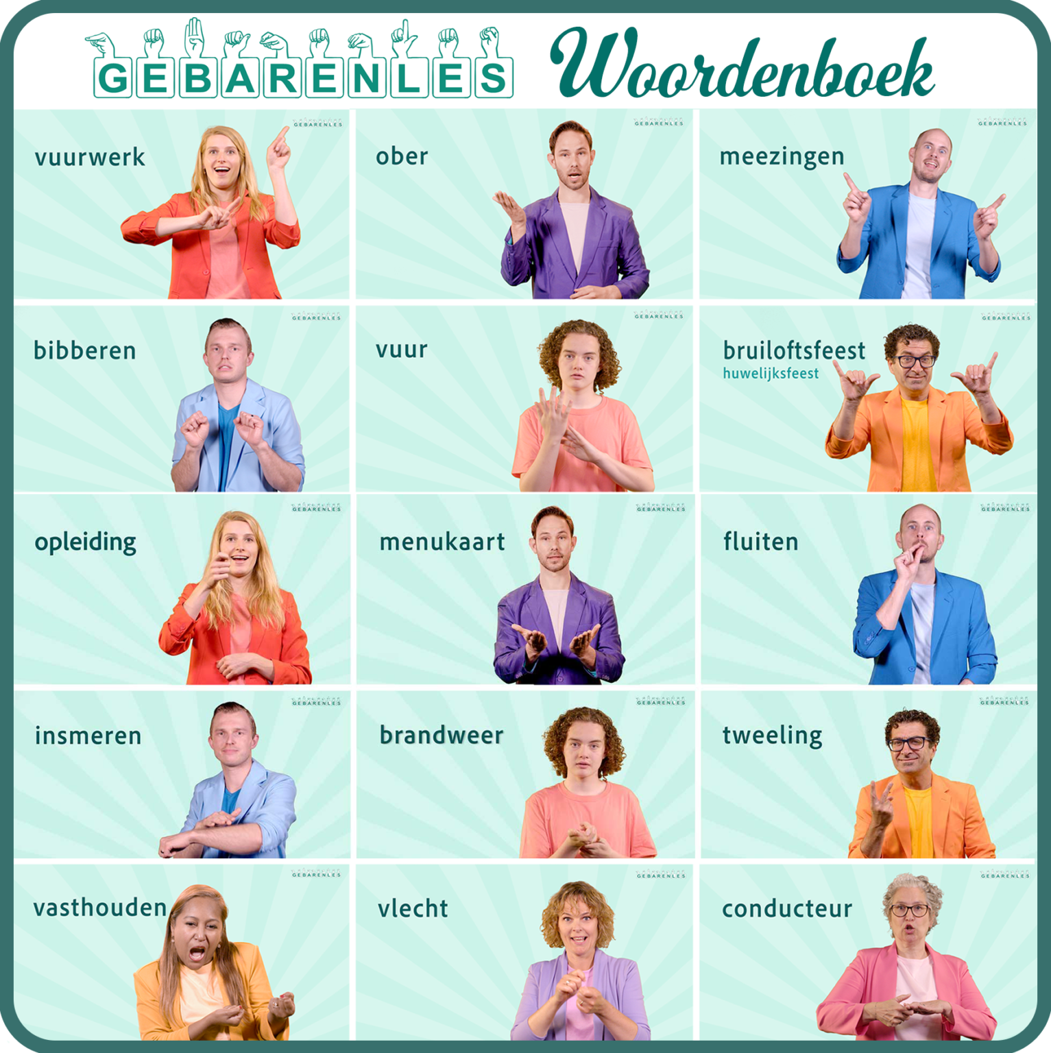Gebarenwoordenboek - Gebarenles met Lotte & Max