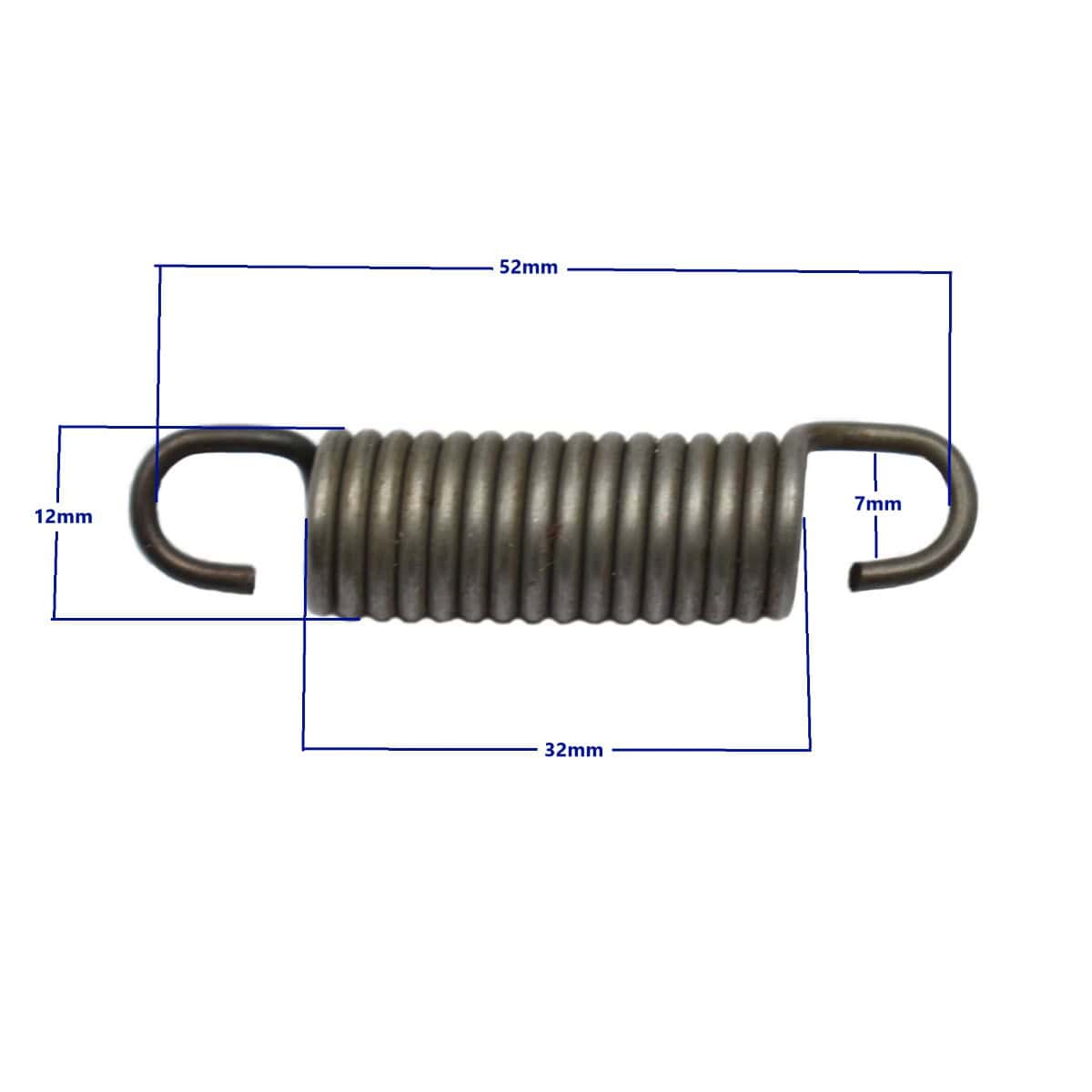 Spring brake shoes Iseki TS2200, TS2400, TS2500, TS2800 | Mini-Tractor ...